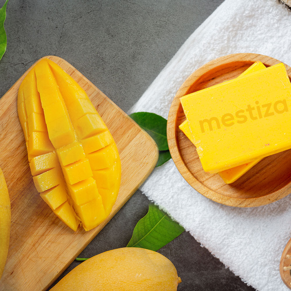 Mestiza Mango Soap 125 g | mestiza.com.ph